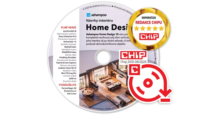 Chip DVD 08/2025 | CHIP.cz