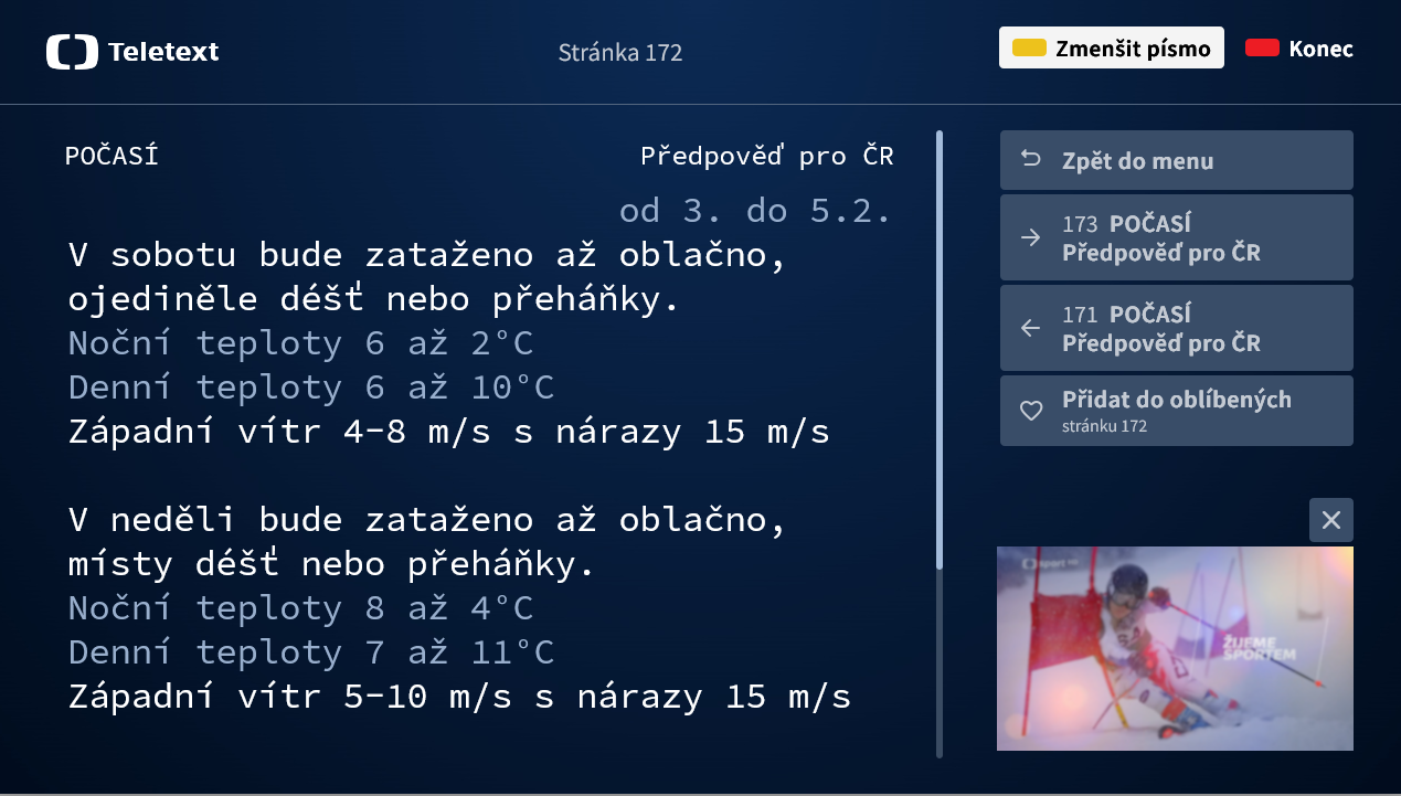 Teletext stále žije: ČT spustila novou verzi hybridní aplikace Teletext ...